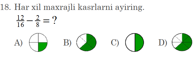Blok testlar – Info-Master.uz