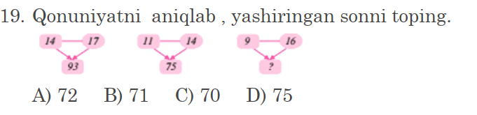 Blok testlar – Info-Master.uz
